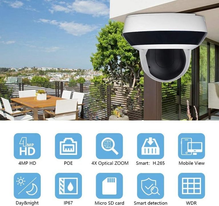 Remote PTZ Camera Systems | ONVIF 4 MP PTZ Camera | VIKYLIN