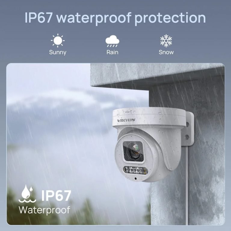 Night Vision PTZ Camera | 8MP Zoom IP Camera | VIKYLIN