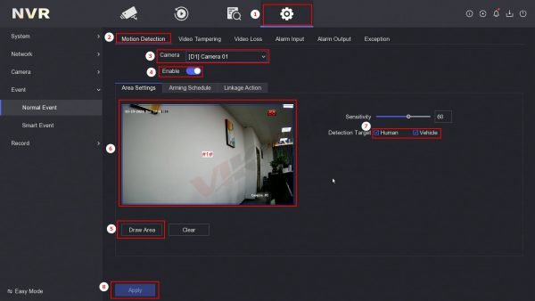 Hik Connect APP Enable Motion Detection Push Notification