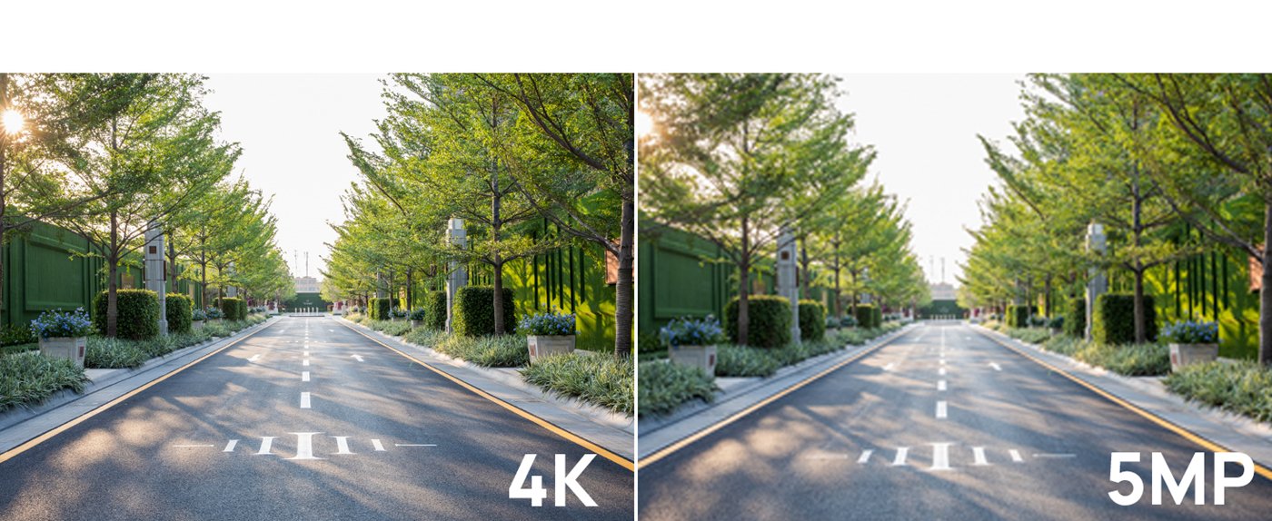 Continuous Recording Security Camera | 4K 8MP Turret